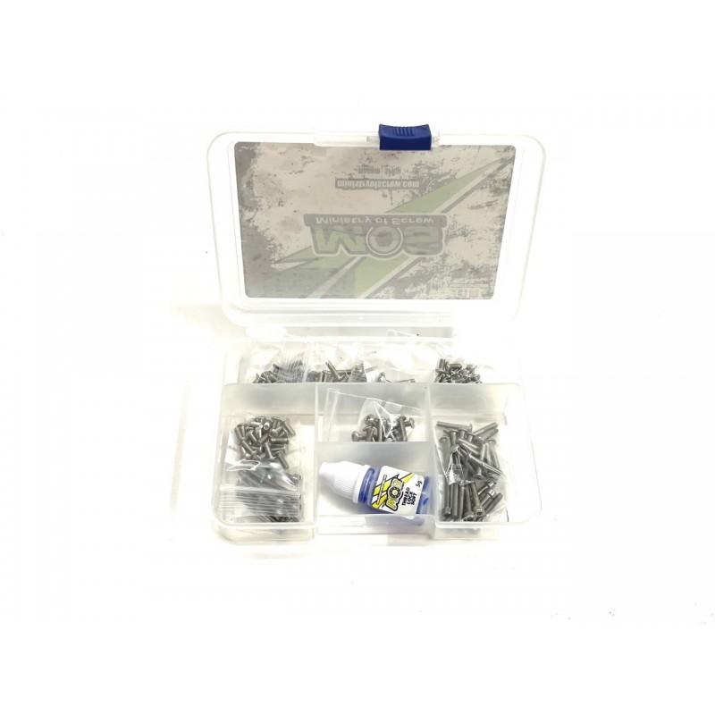 Screw set Stainless Steel Tamiya TT02